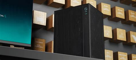 Deepcool Ch170 Digital High Airflow Mini Itx Case Black White Titek