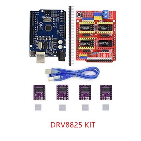 【hengli Jewelry Story】cnc Shield V3 Engraving Machine 3d Printer 4pcs A4988 Driver Board For