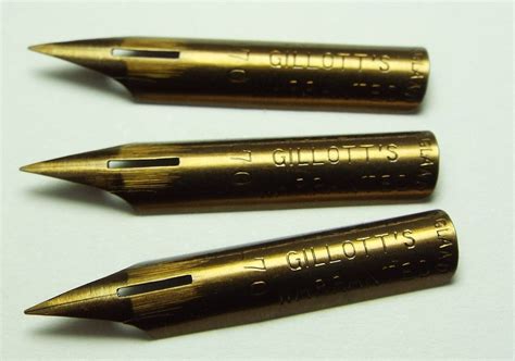 Joseph Gillott 170 Warranted Nibs Calligraphy Dip Pen Nib Extra Fine Etsy
