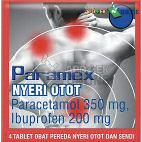 Jual Paramex Nyeri Otot Isi Tablet Shopee Indonesia