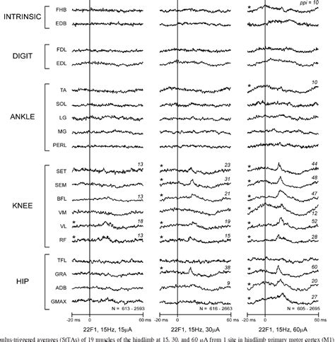 Figure 1 From Properties Of Primary Motor Cortex Output To Hindlimb