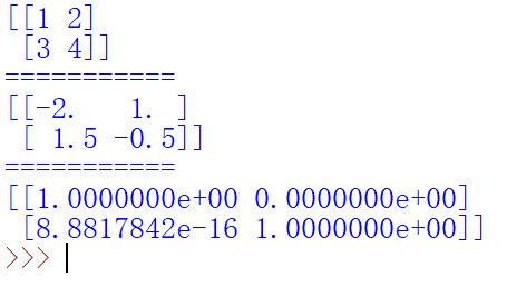实例 numpy linalg solve 函数 求逆矩阵 哔哩哔哩