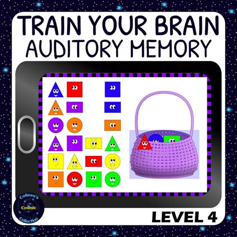 Auditory Memory Skills Worksheets