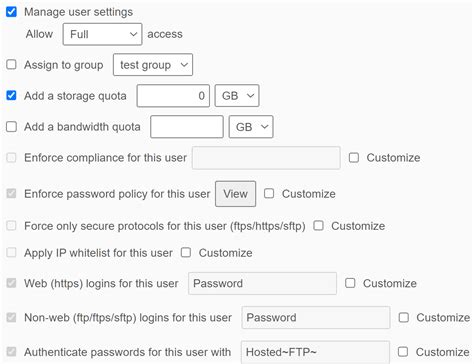 Add User Email Hosted FTP Help