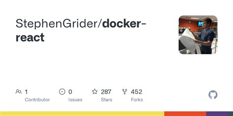 Github Stephengriderdocker React