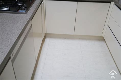 싱크대 하부장 리폼 식기세척기 설치 후 상판 구매 네이버 블로그