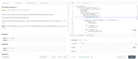 Nithiya S On Linkedin Problembasic Calculator 2 Leetcodechallengehope