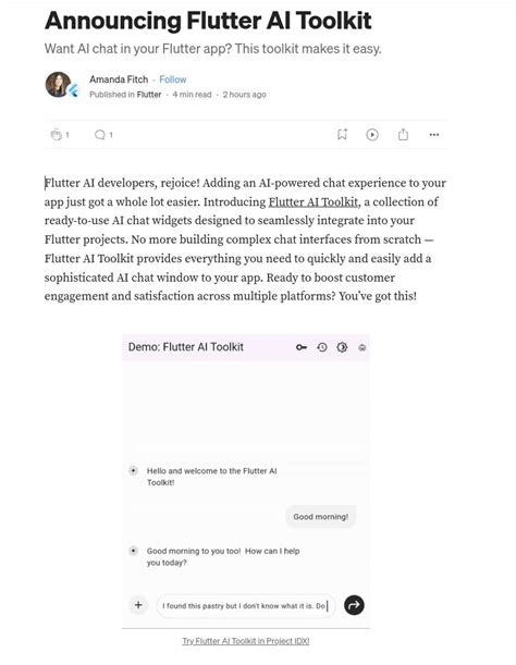 Flutterinproduction Flutter Dart Flutterinproduction Flutteraitoolkit Ahmet Kahrimanoğlu