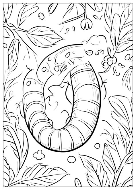 Kukac Színező Színes Kukac Rajzok és Kreatív Tervezés