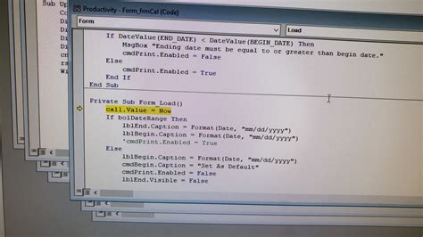 Run Time Error 2683 There Is No Object In This Control Microsoft