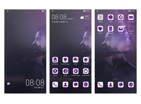 Themes For EMUI On Behance