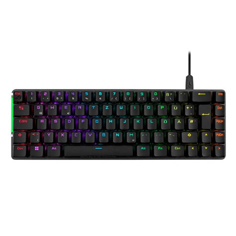 Teclado Gamer Asus Rog Falchion Ace Rgb Teclado Mec Nico Switch Rog Nx Red Al Mbrico