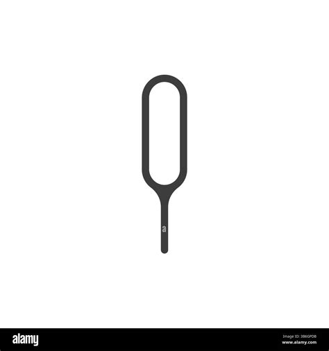 Sim Ejector Icon Needle For Opening Sim Card Slot Of Mobile Phone