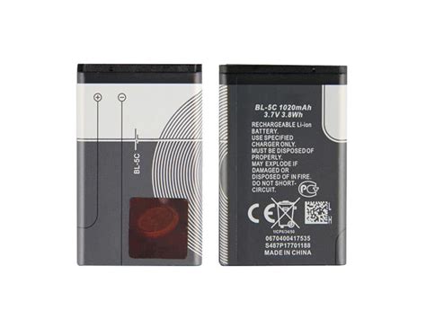 Bl Xl Cell Phone Battery Nokia Mah Wh V Li Ion Cell Phone Battery