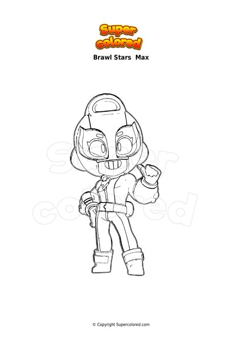 Brawl Stars Kleurplaat Max Kleurplaat Cony Max Brawl Stars Porn Sex Porn Sex Picture