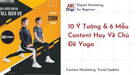 Muoi Y Tuong Va Sau Mau Content Hay Ve Chu De Yoga