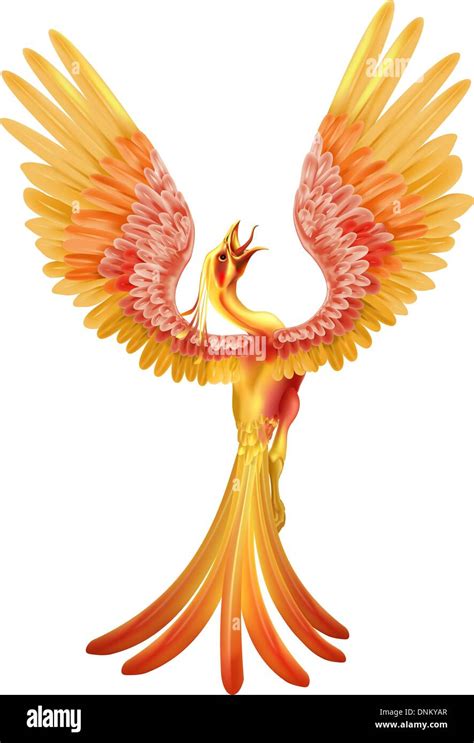 Rising From The Ashes Stock Vector Images Alamy