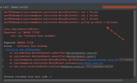 How To Rerun Failed Tests With JUnit