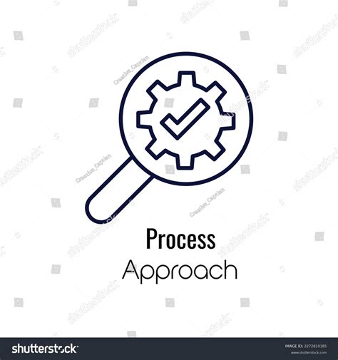 Process Approach Vector Line Icon Stock Vector Royalty Free 2272810185 Shutterstock