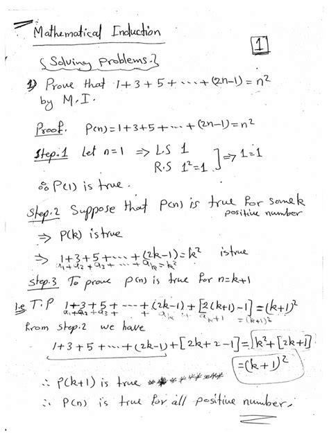 Mathematical Induction Questions Pdf