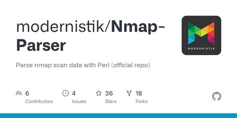GitHub Modernistik Nmap Parser Parse Nmap Scan Data With Perl
