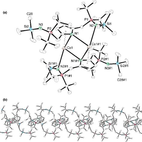 A Molecular Structure Of 1 Cs With Thermal Displacement Parameters Download Scientific