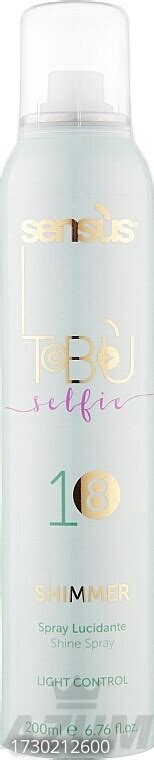 Sensus Спрей для блеска волос Tabu Shimmer 18 200 мл купить от Azum цена отзывы описание обзор