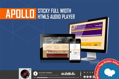 Wpbakery Addon Apollo Audio Player 25