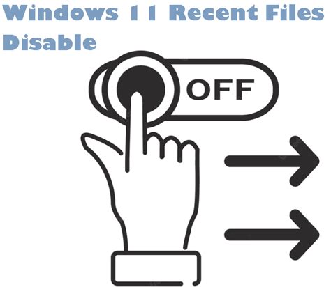 Windows Recent Files Disable Enable Clear Methods