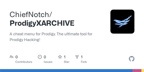 GitHub Chiefnotch ProdigyXARCHIVE A Cheat Menu For Prodigy The Ultimate Tool For Prodigy