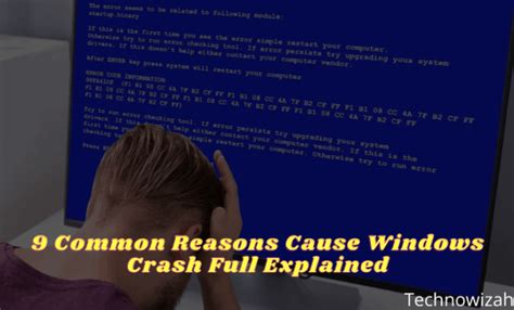 9 Common Reasons Cause Windows Crash Full Explain 2025 Technadvice