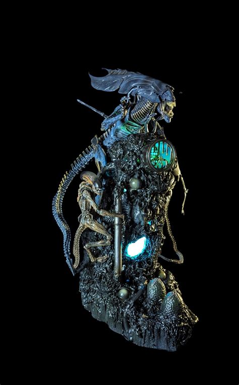 Aliens Xenomorph Hive Tower Display Figure Included Etsy