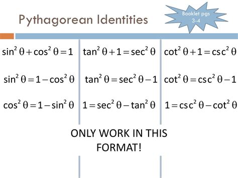 Ppt Unit 3 Trigonometric Identities Powerpoint Presentation Free