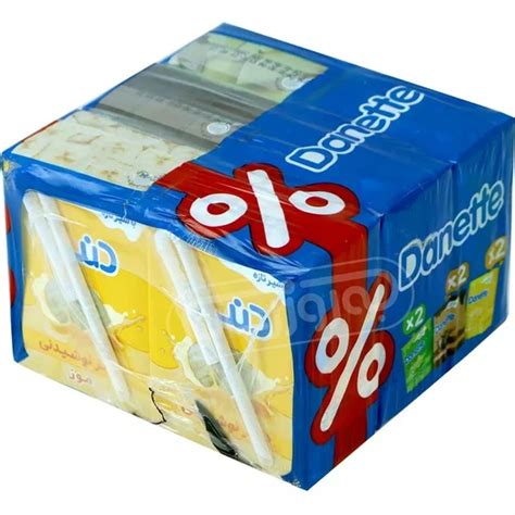 خرید و قیمت دسر نوشیدنی طالبی ، موز و شکلات دنت 200 سی سی پک 6 عددی ترب