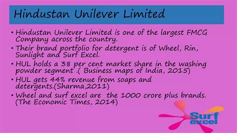 Surf Excel Marketing Ppt