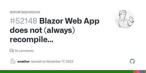 blazor web app does not always recompile webassembly project when