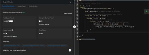 Gfg160 Gfg160 Floydwarshall Graphalgorithms Gfg160 Dsa152