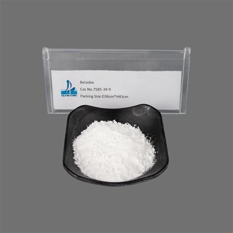 Certified Beta Cyclodextrin Cas No 7585 39 9 Enhanced Stability For