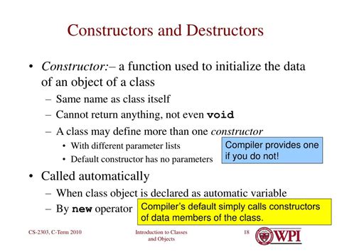 Ppt Introduction To Classes And Objects Powerpoint Presentation Free Download Id463665