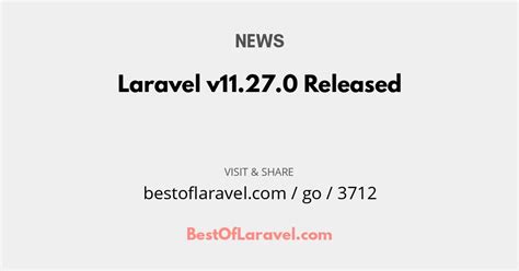 Best Of Laravel On Linkedin Dailyresource Php Laravel Webdev