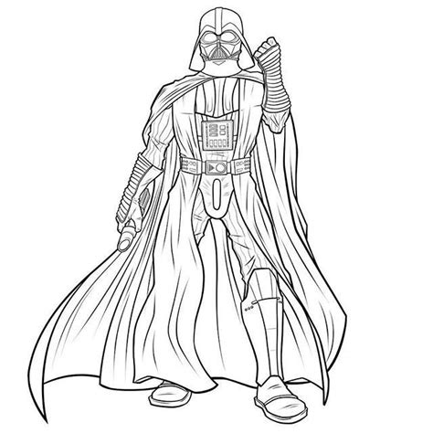 Darth Vader Line Drawing At Explore Collection Of