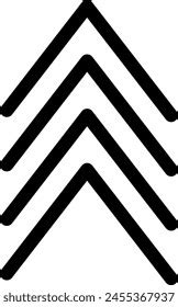 Swipe Icon Set Arrow Button Symbol Stock Vector Royalty Free Shutterstock