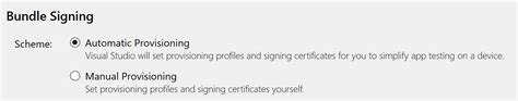 Ios Visual Studio Xamarin Automatic Provisioning Not Working Stack Overflow