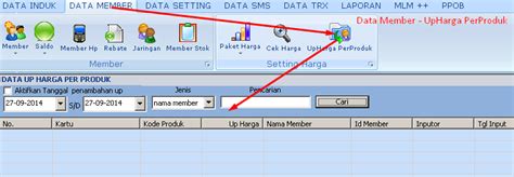 Data Member Upharga Perproduk Tutorial Software Pulsa Tiger Engine