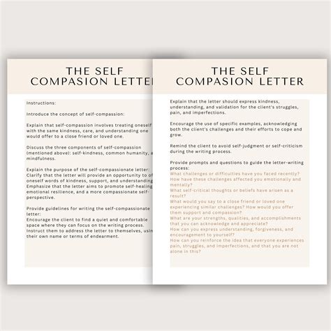 Therapy Treatment Plan Self Compassion Script Mindfulness Act
