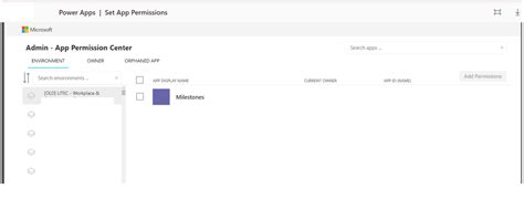 Set App Permissions Error · Issue 2796 · Microsoft Coe Starter Kit · Github