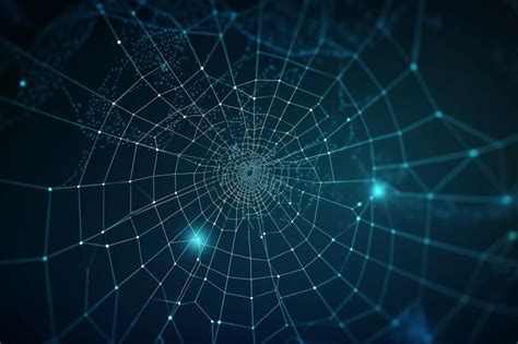 Premium Photo Internet Of Things Iot And Networking Concept For Connected Devices Spider Web