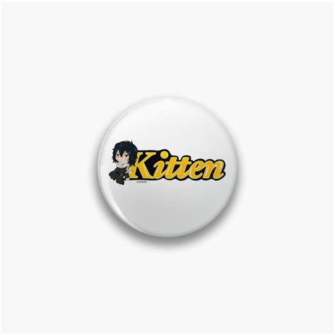 Aizawa Kitten Pin For Sale By Rosyriotart Redbubble