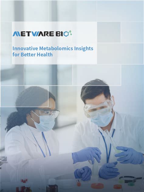 Introduction To Metwarebio The Leading Proteomics And Metabolomics Company Pdf Metabolomics