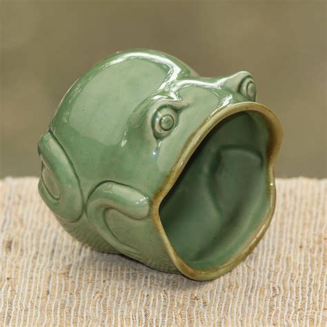 Ceramic Mug Opera Frog Ceramics Ceramic Frogs Glazed Ceramic